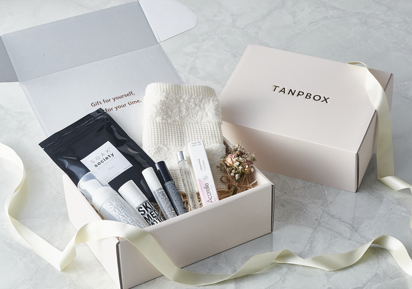 贅沢なセルフケア商品が楽しめる、わたしのためのギフト定期便「TANP BOX」 | TANP（タンプ）