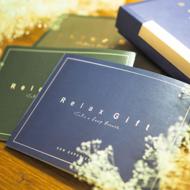 Relax Gift（BLUE） | SOW EXPERIENCE（ソウ・エクスペリエンス）のプレゼント・ギフト通販 | TANP（タンプ）
