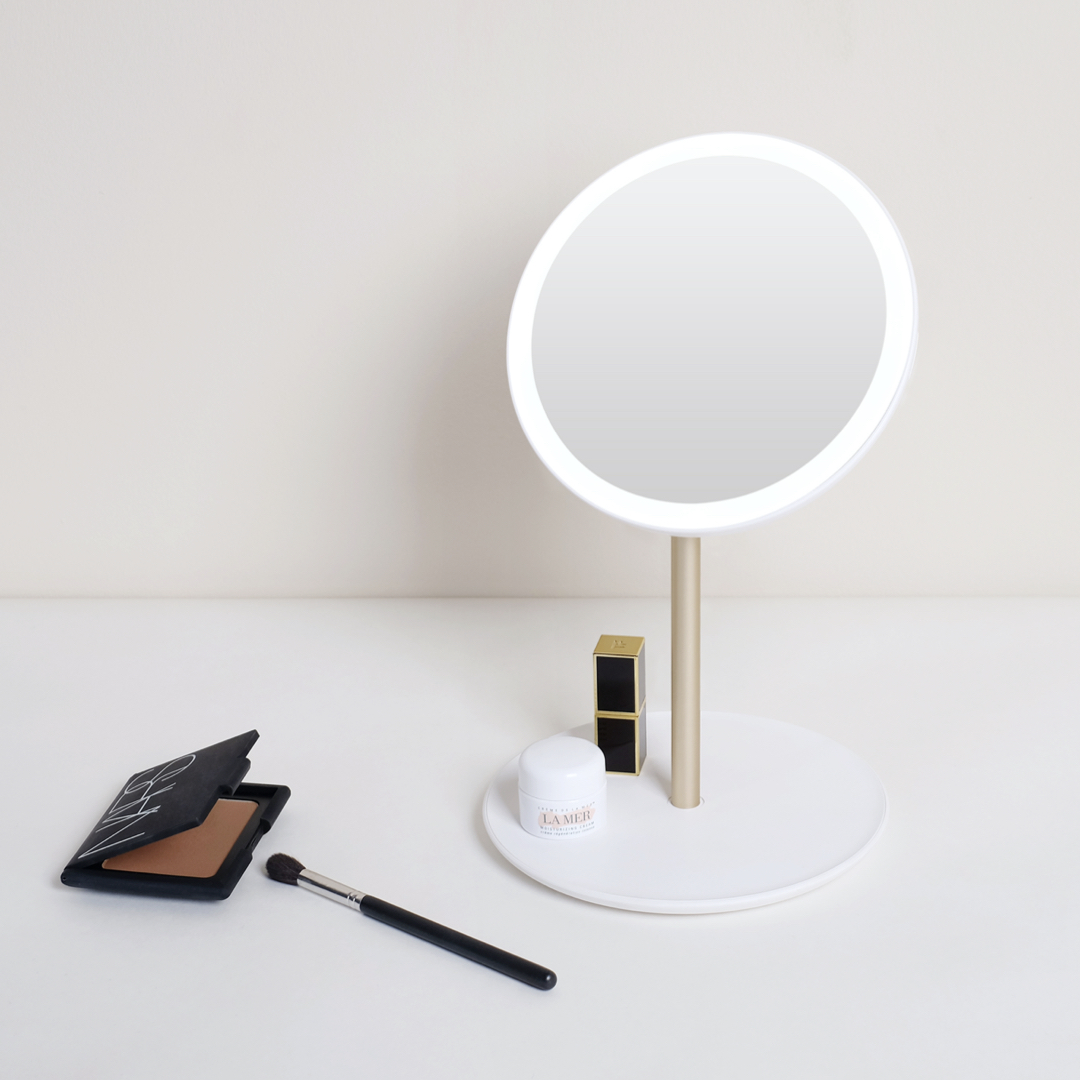 TRAVEL MAKEUP MIRROR（組み立て式LEDスタンドミラー） | MUID（ムイド）のプレゼント・ギフト通販 | TANP（タンプ）