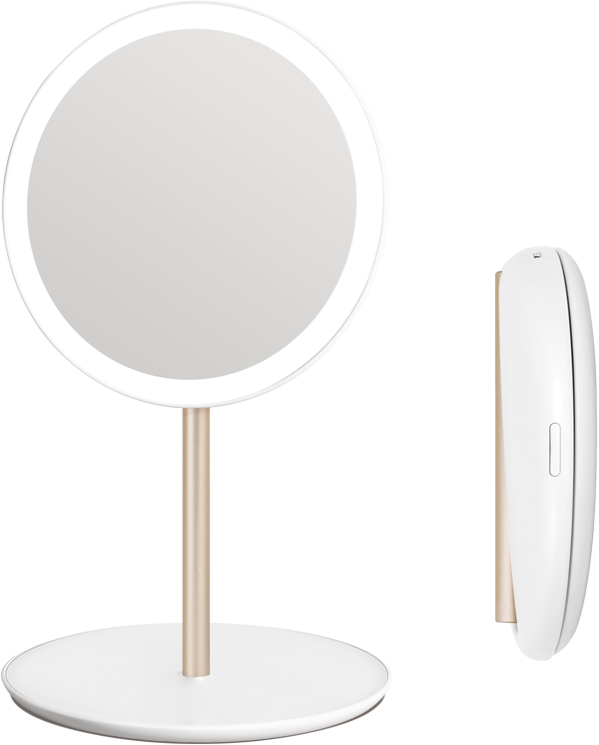 TRAVEL MAKEUP MIRROR（組み立て式LEDスタンドミラー） | MUID（ムイド）のプレゼント・ギフト通販 | TANP（タンプ）
