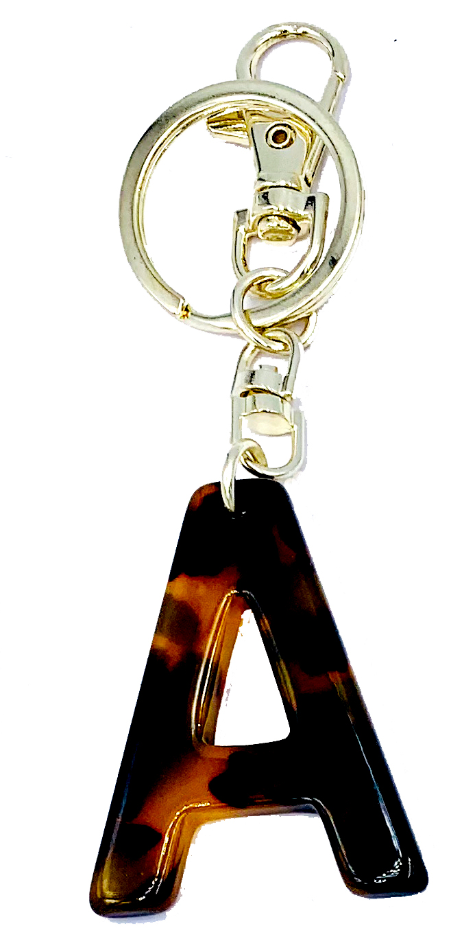 アセチ イニシャルキーリング | CARRY CHARM(キャリーチャーム)のプレゼント・ギフト通販 | TANP（タンプ）