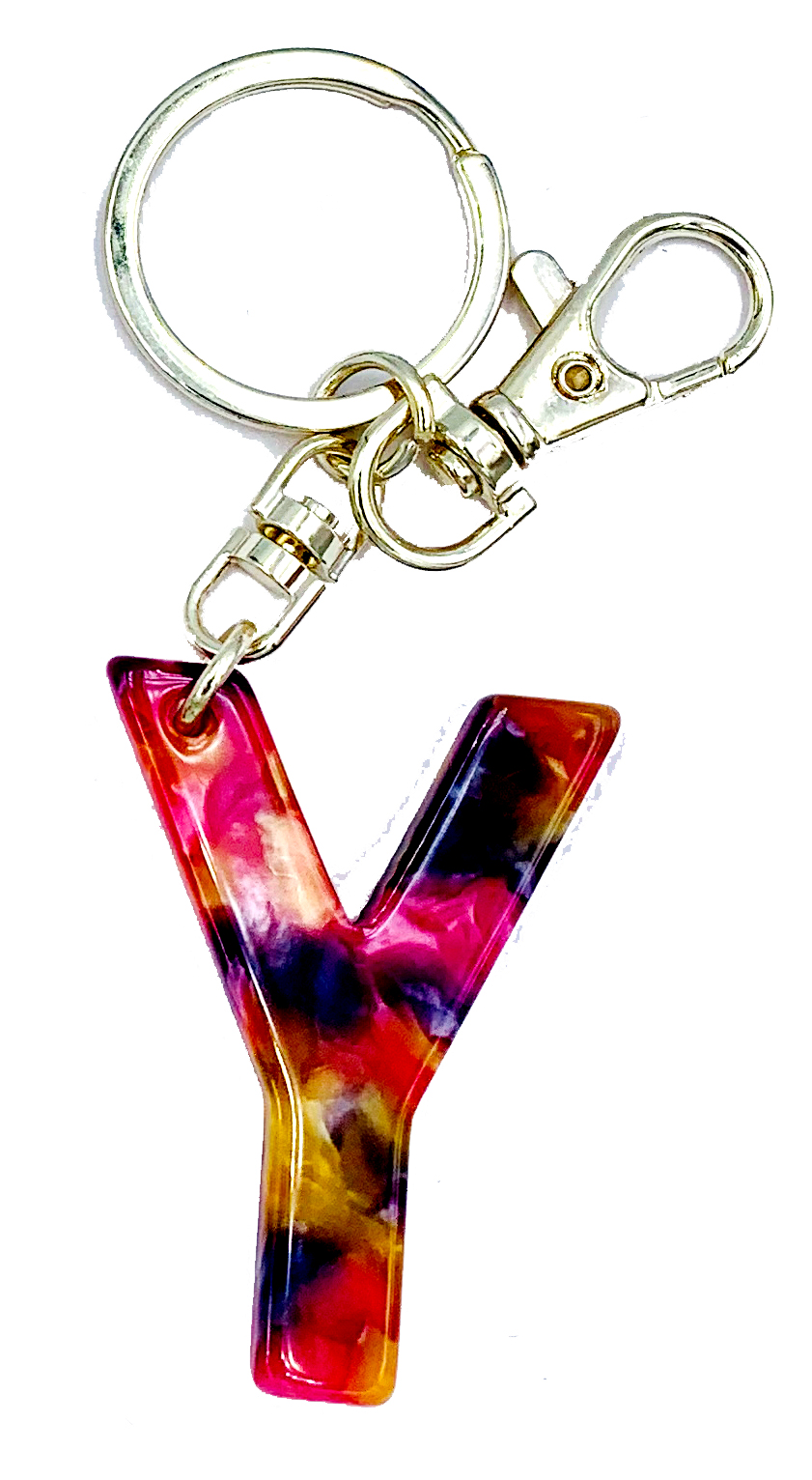 アセチ イニシャルキーリング | CARRY CHARM(キャリーチャーム)のプレゼント・ギフト通販 | TANP（タンプ）