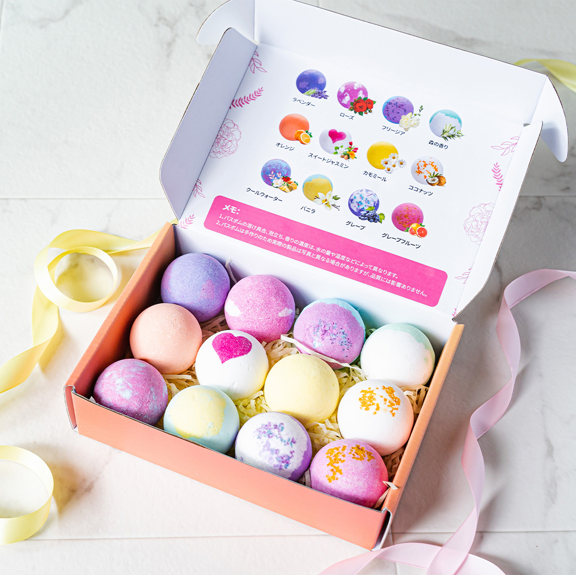 贅沢な入浴体験を演出！香り華やぐバスボムギフト | EPEIOS（エペイオス）のプレゼント・ギフト通販 | TANP（タンプ）