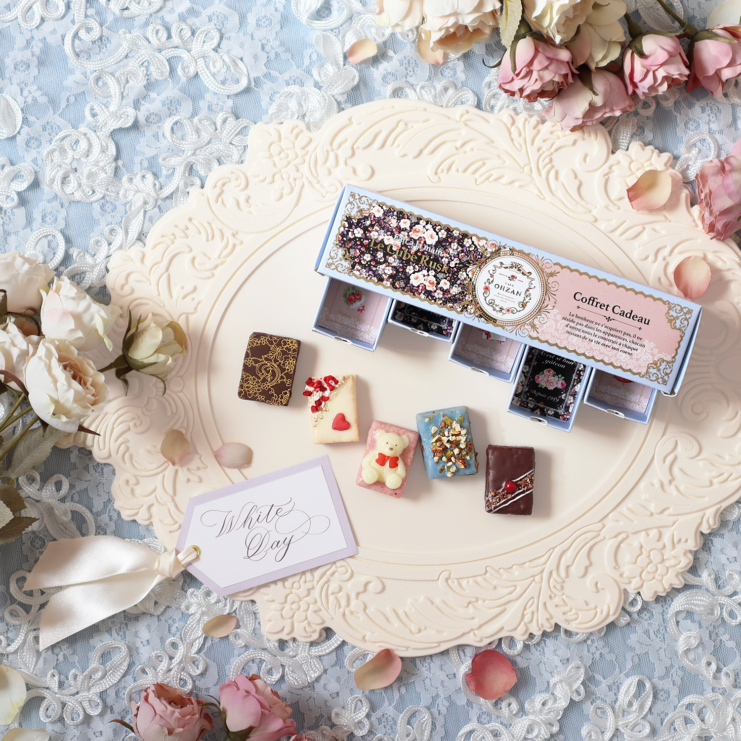 【数量限定】キューブラスク5個入 シェリー | CAFE OHZAN（カフェ・オウザン）のプレゼント・ギフト通販 | TANP（タンプ）