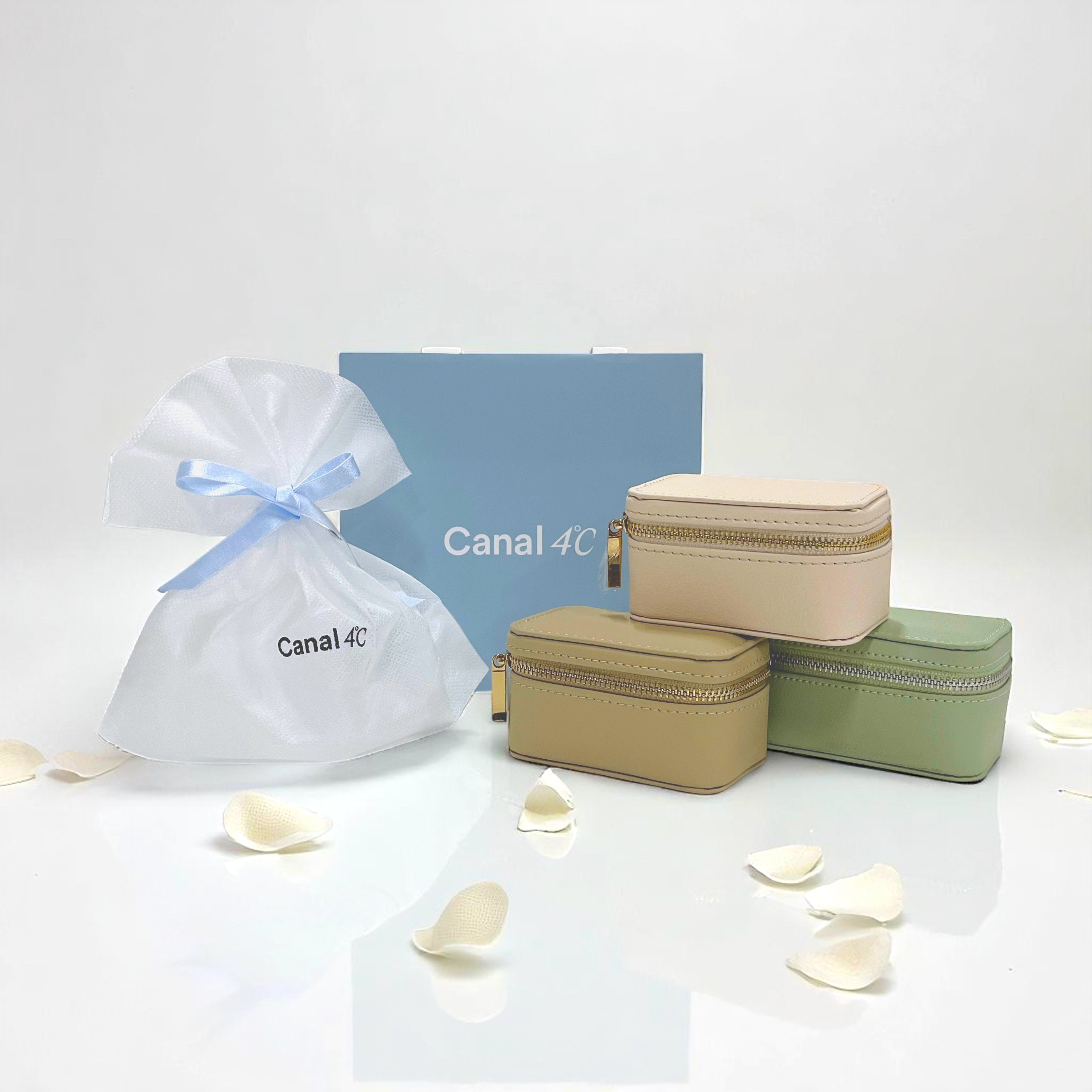【名入れ】デザイン選べるピアス＆Canal 4℃ジュエリーポーチセット | Canal4℃（カナルヨンドシー）のプレゼント・ギフト通販 | TANP（タンプ）