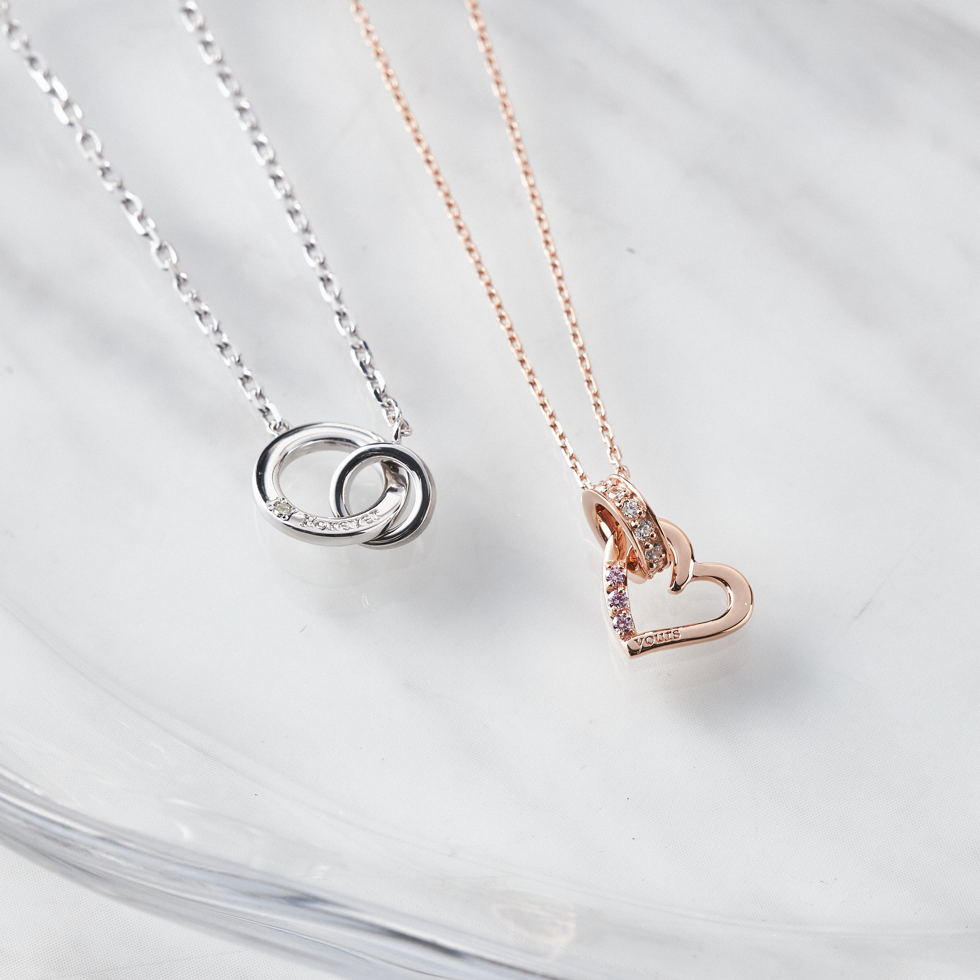 【ペアデザインセット】サークルネックレスセット | Canal4℃（カナルヨンドシー）のプレゼント・ギフト通販 | TANP（タンプ）