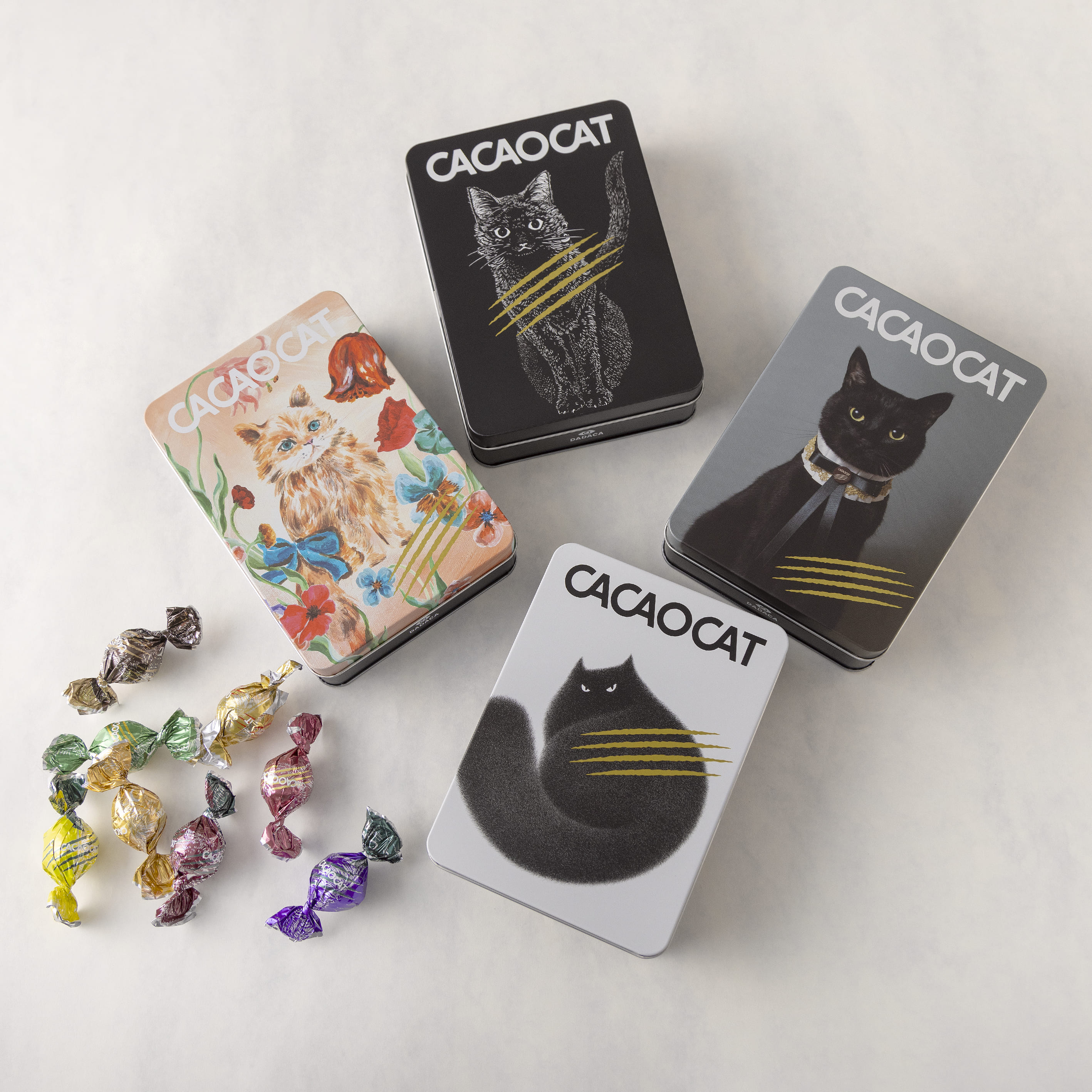 CACAOCAT 缶 ミックス 14 個入り | DADACA（ダダカ）のプレゼント・ギフト通販 | TANP（タンプ）