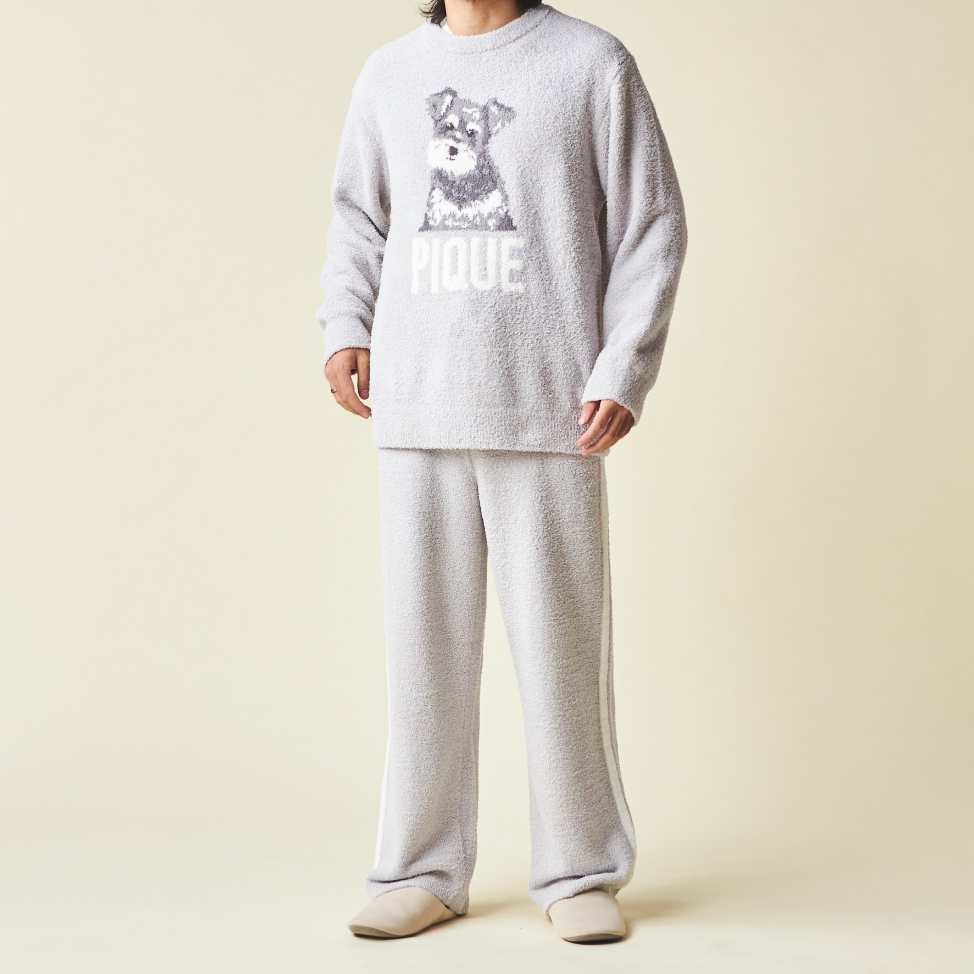 【HOMME】ドッグJQD プルオーバー＆ロングパンツセット | gelato pique（ジェラートピケ）のプレゼント・ギフト通販 | TANP（タンプ）