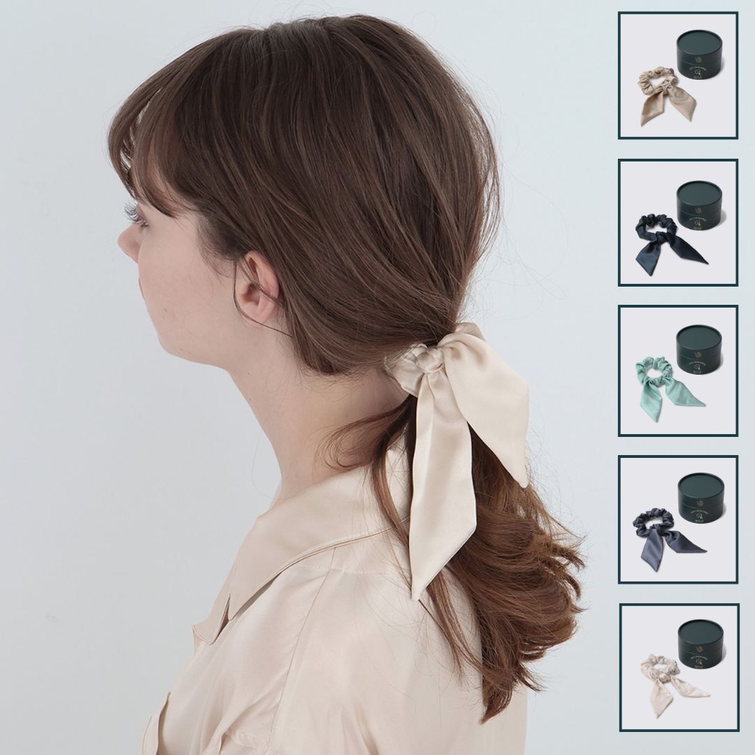 シルクリボンシュシュ 2WAYタイプ | Foo Tokyo（フー トウキョウ）のプレゼント・ギフト通販 | TANP（タンプ）