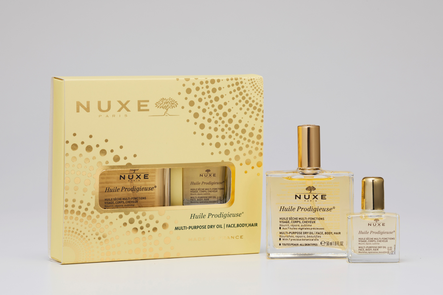 【クリスマス・数量限定】プロディジュー スペシャル コフレ | NUXE（ニュクス）のプレゼント・ギフト通販 | TANP（タンプ）