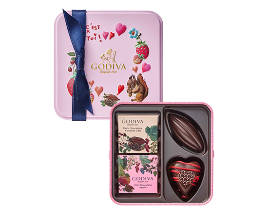 ゴディバ フルーツバスケット アソートメント 4粒入 | GODIVA（ゴディバ）のプレゼント・ギフト通販 | TANP（タンプ）