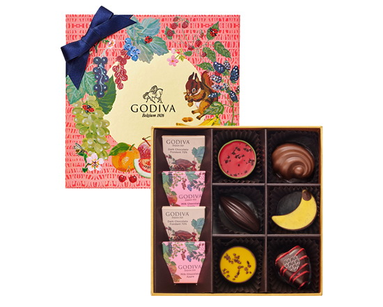 ゴディバ フルーツバスケット アソートメント 10粒入 | GODIVA（ゴディバ）のプレゼント・ギフト通販 | TANP（タンプ）