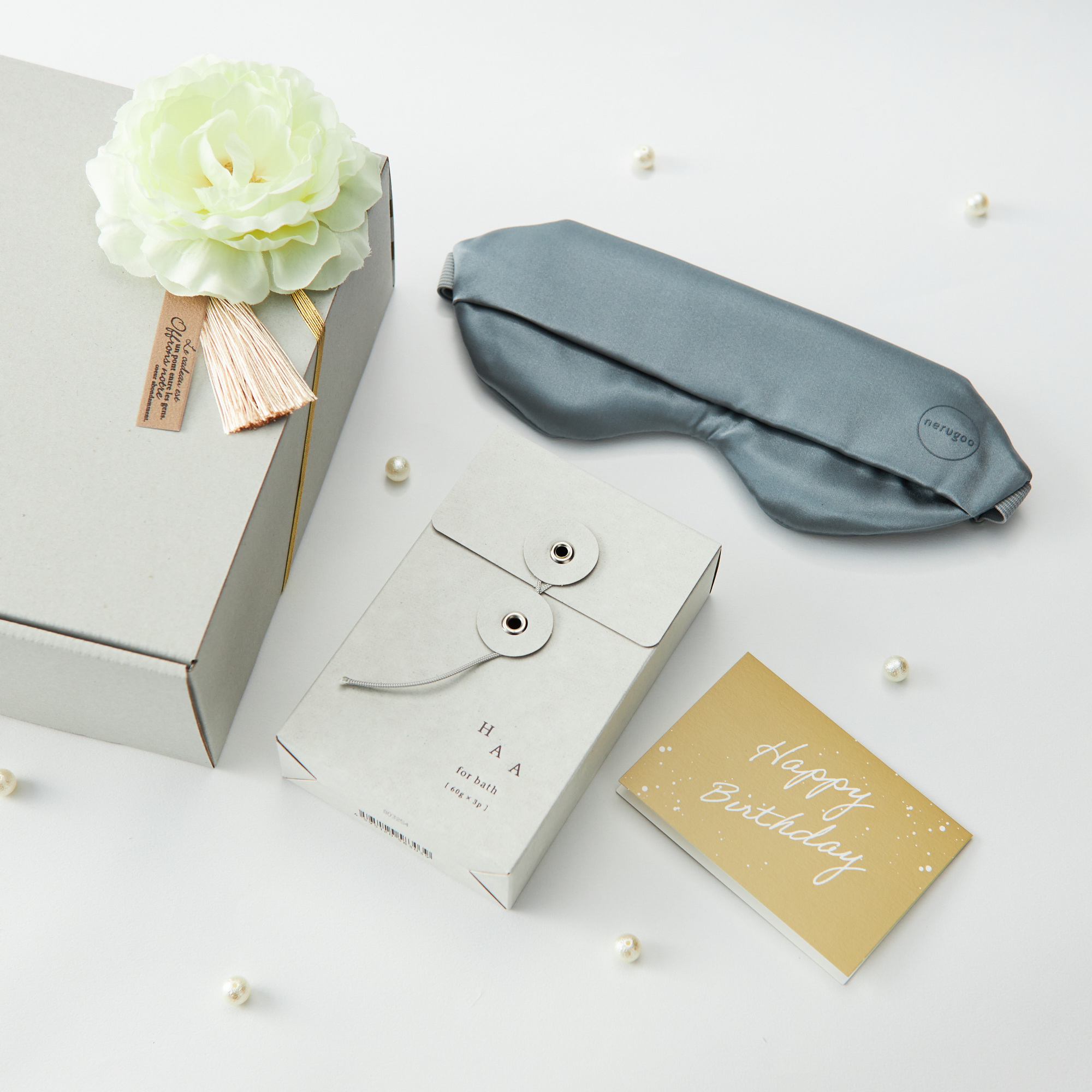 【名入れ・BOX付き】日々の疲れを癒すリラックスギフトセット | nerugoo（ネルグー） TANP（タンプ） HAA（ハー）のプレゼント・ギフト通販 | TANP（タンプ）