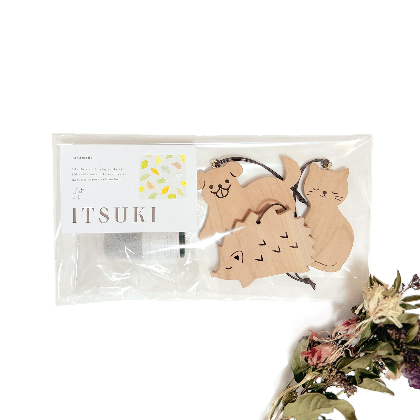 どうぶつサシェプレート 3P&オイル付きセット | ITSUKI（イツキ）のプレゼント・ギフト通販 | TANP（タンプ）