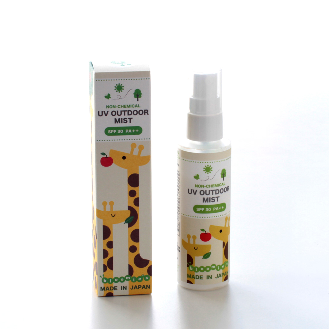 【親子で使える】UVアウトドアミスト｜SPF30 PA++ | bloomie's（ブルーミーズ）のプレゼント・ギフト通販 | TANP（タンプ）