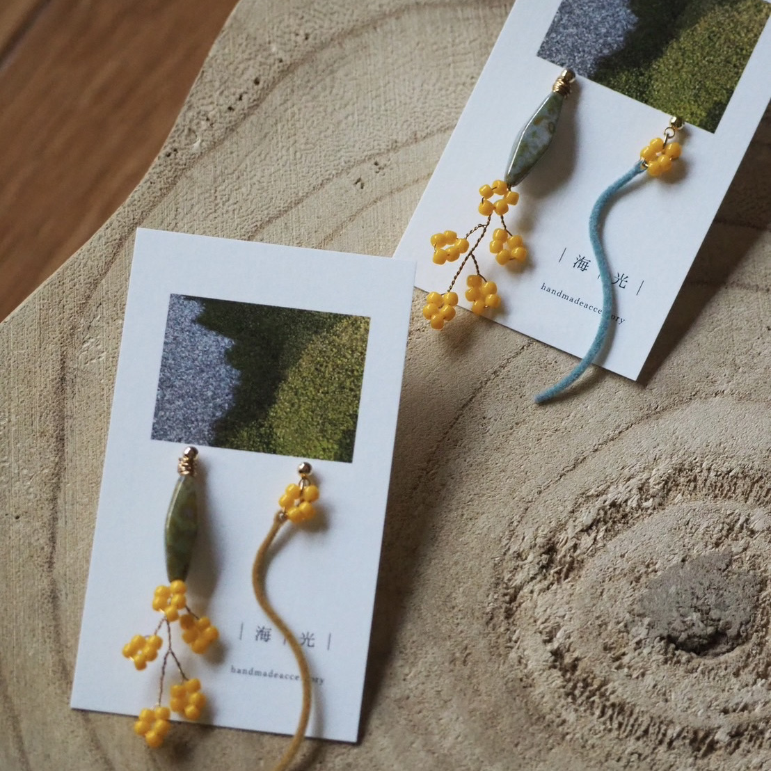 ミモザ イヤリング | 海光（ミツミ）のプレゼント・ギフト通販 | TANP（タンプ）