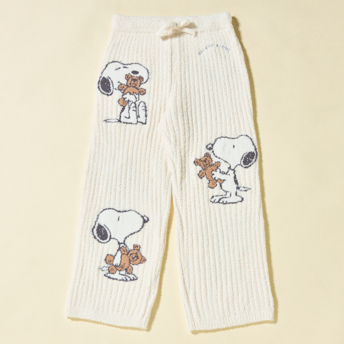 【WOMEN】【PEANUTS】SNOOPY×BEAR JQDプルオーバー＆ロングパンツ | gelato pique（ジェラートピケ）の ...