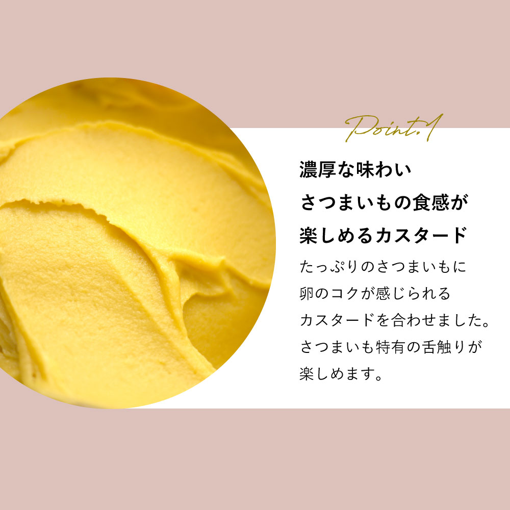 カスタードミルクプリン6個ボックス (プレーン&紫いも) | OIMO（オイモ）のプレゼント・ギフト通販 | TANP（タンプ）