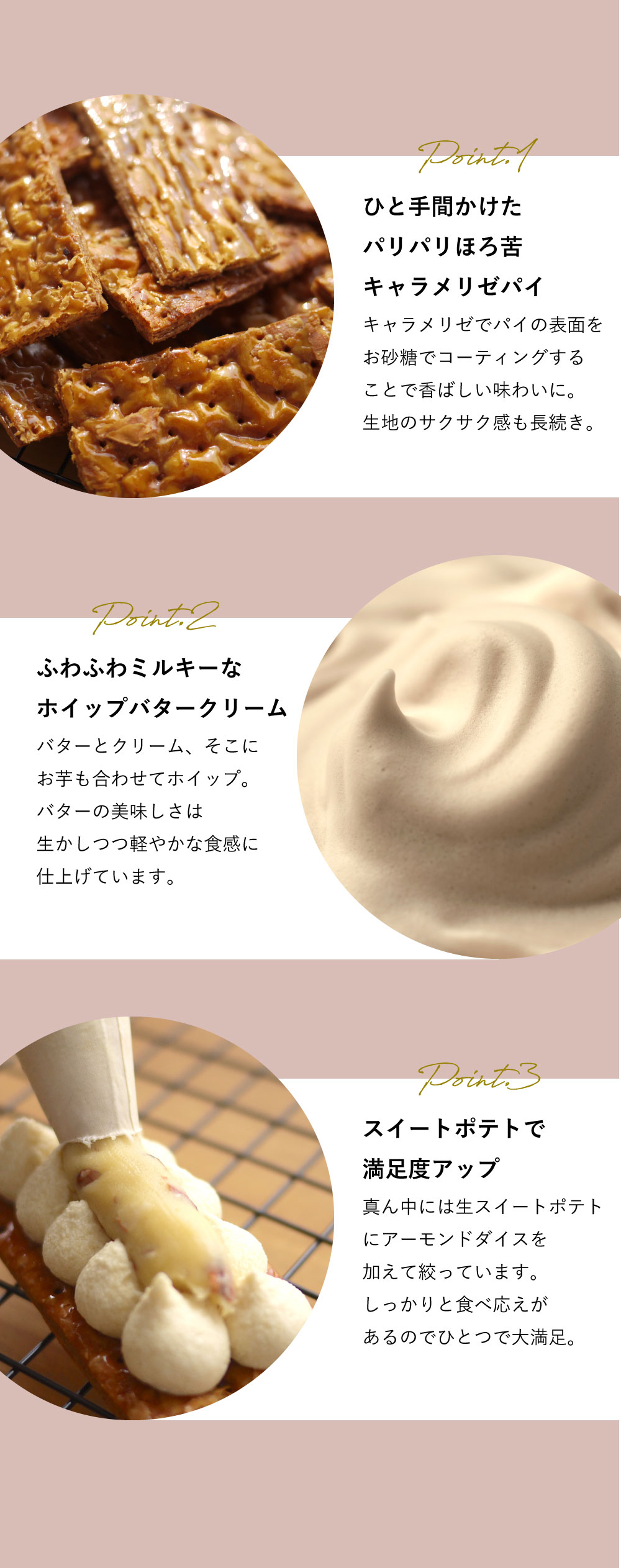 バタークリームサンド6個ボックス | OIMO（オイモ）のプレゼント・ギフト通販 | TANP（タンプ）