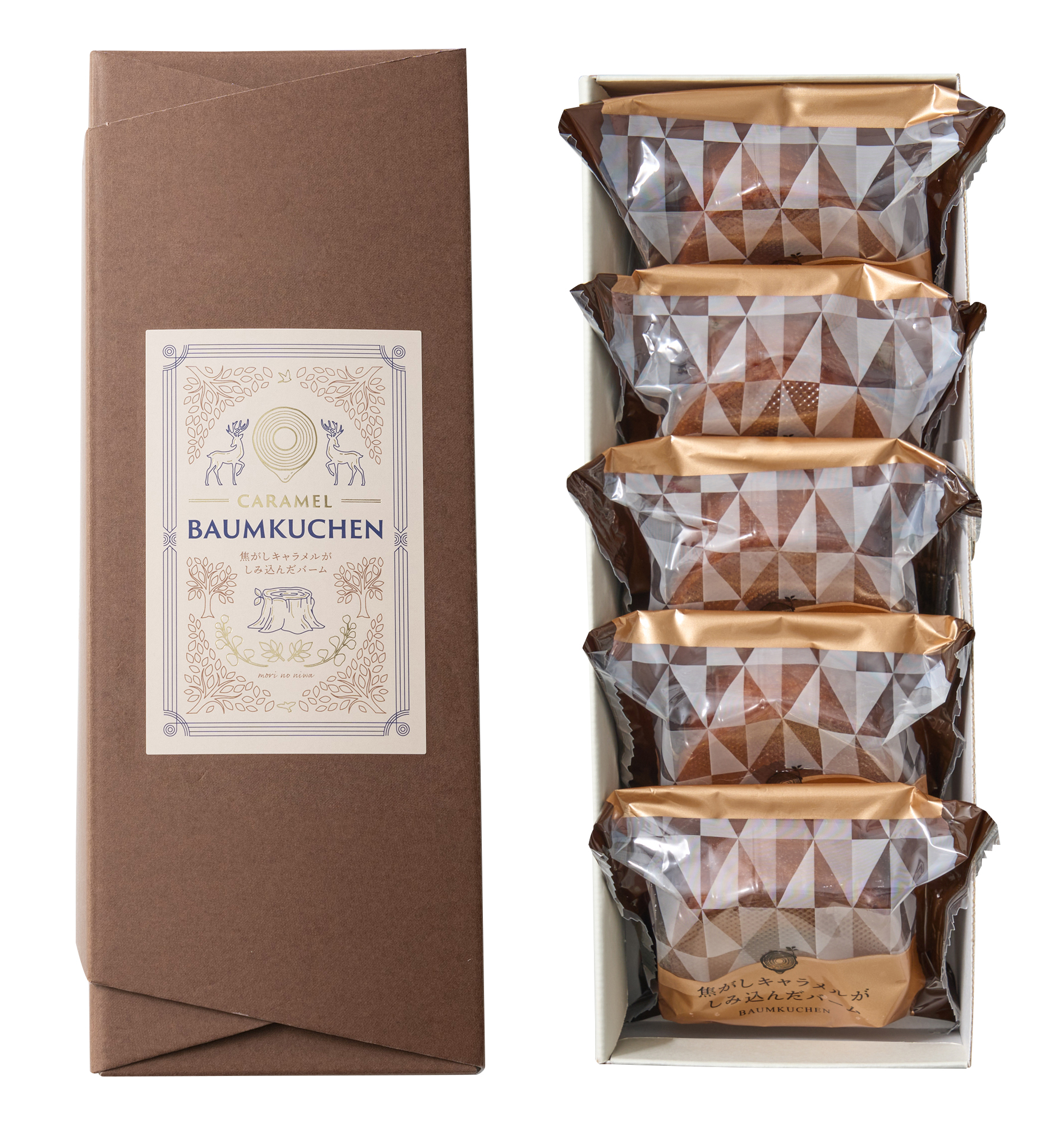 焦がしキャラメルがしみ込んだバーム 5個入 | 森の庭のプレゼント・ギフト通販 | TANP（タンプ）