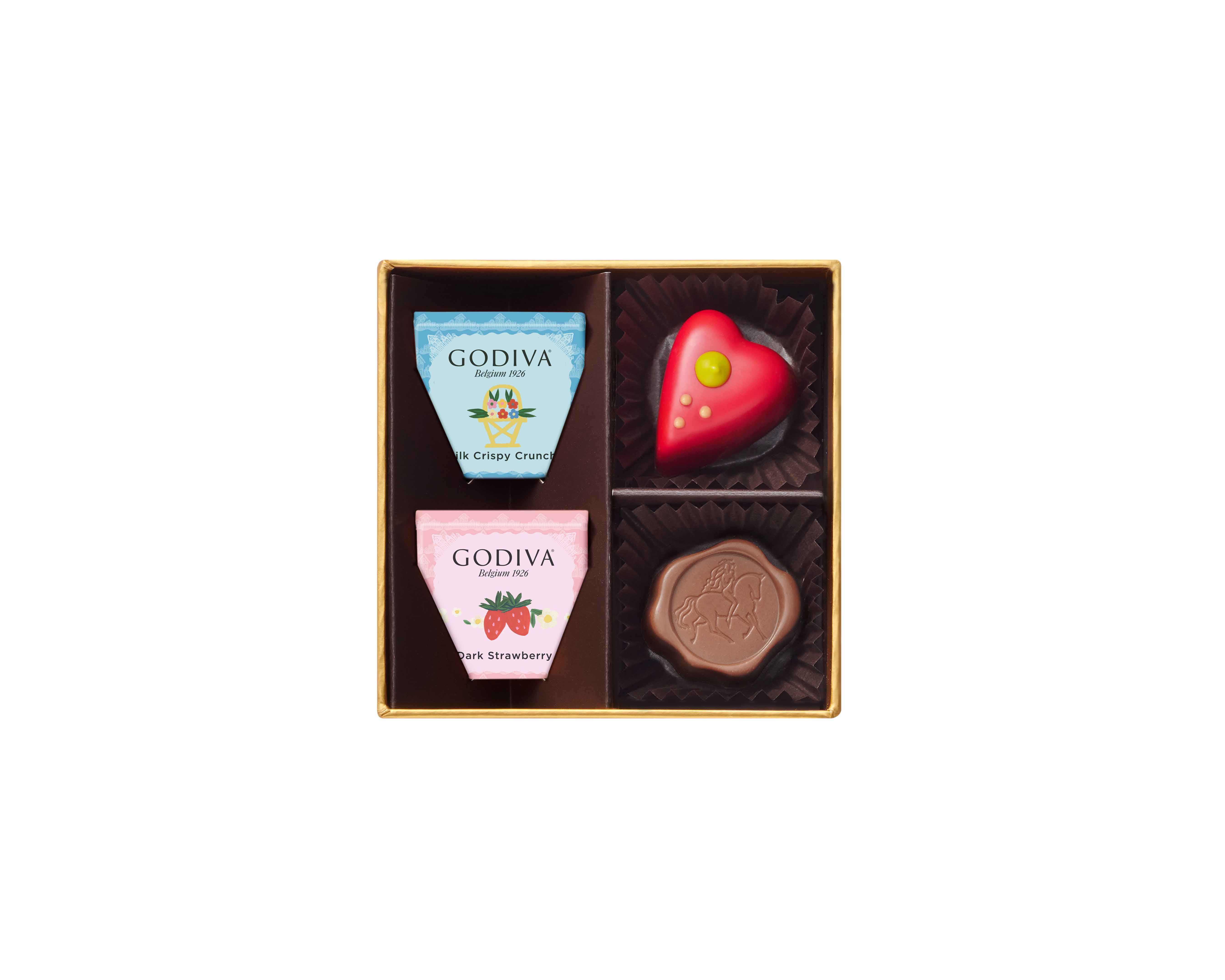 ゴディバ 早春のベルギー アソートメント 4粒入 | GODIVA（ゴディバ）のプレゼント・ギフト通販 | TANP（タンプ）