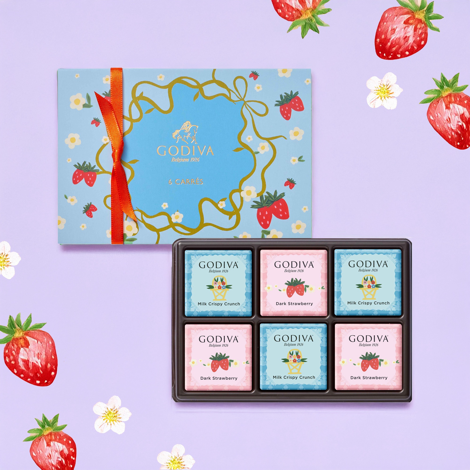 ゴディバ 早春のベルギー カレ アソートメント 6枚入 | GODIVA（ゴディバ）のプレゼント・ギフト通販 | TANP（タンプ）