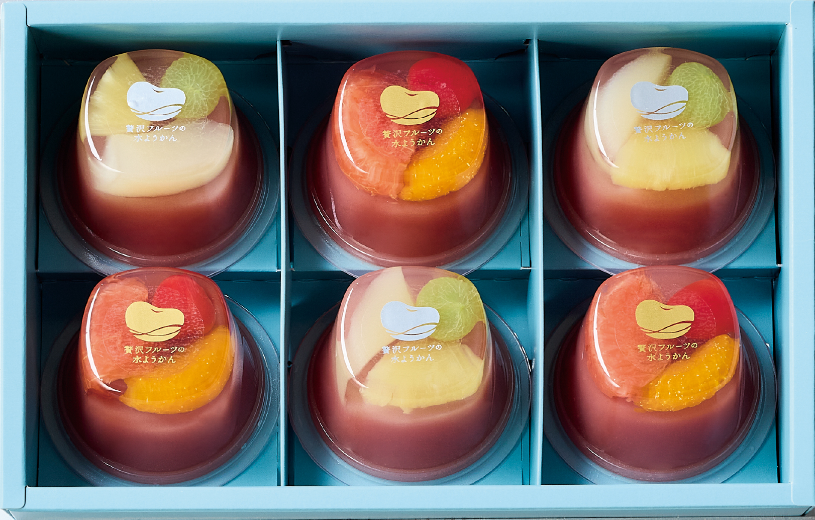 贅沢フルーツの水ようかん 6号 | Hitotoe（ヒトトエ）のプレゼント・ギフト通販 | TANP（タンプ）