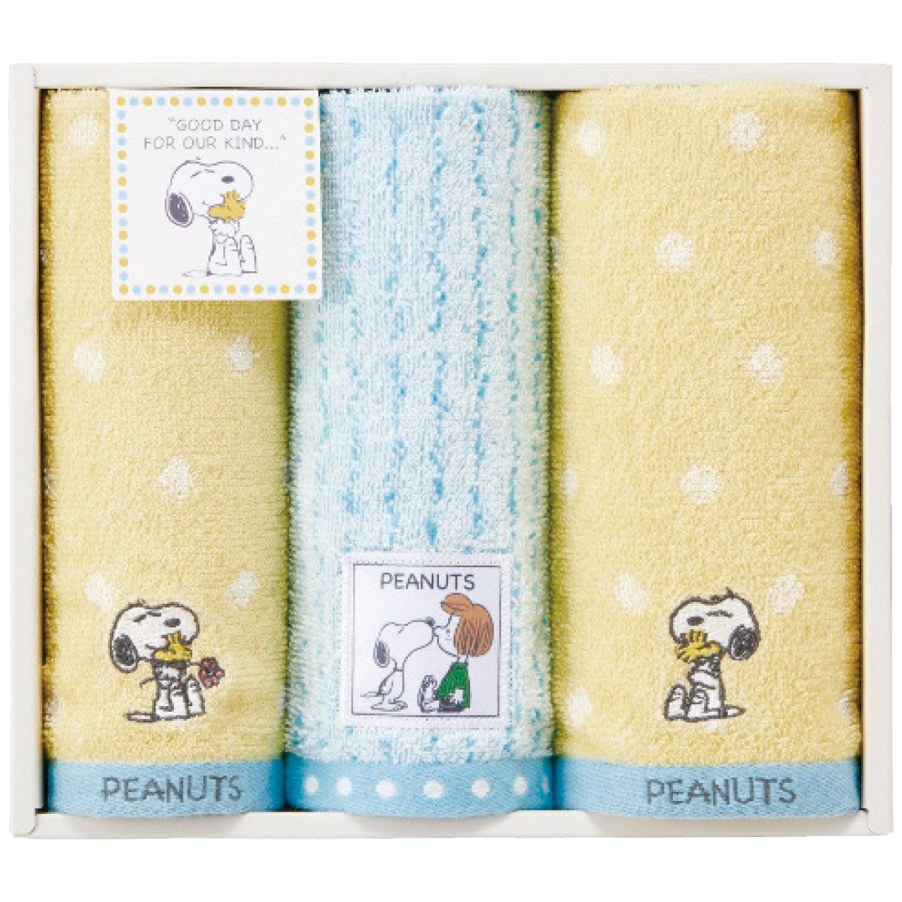 フェイス・ウォッシュタオルセット | SNOOPY（スヌーピー）のプレゼント・ギフト通販 | TANP（タンプ）