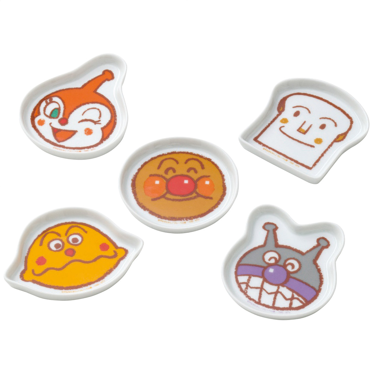 顔型小皿セット | それいけ！アンパンマンのプレゼント・ギフト通販 | TANP（タンプ）