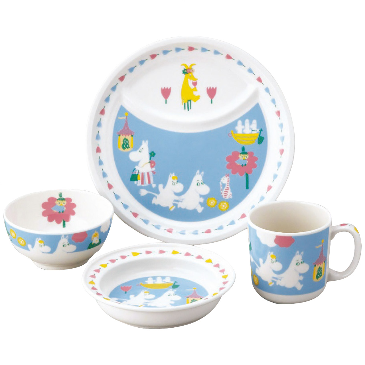 お子様食器4ピースセット | MOOMIN（ムーミン）のプレゼント・ギフト通販 | TANP（タンプ）
