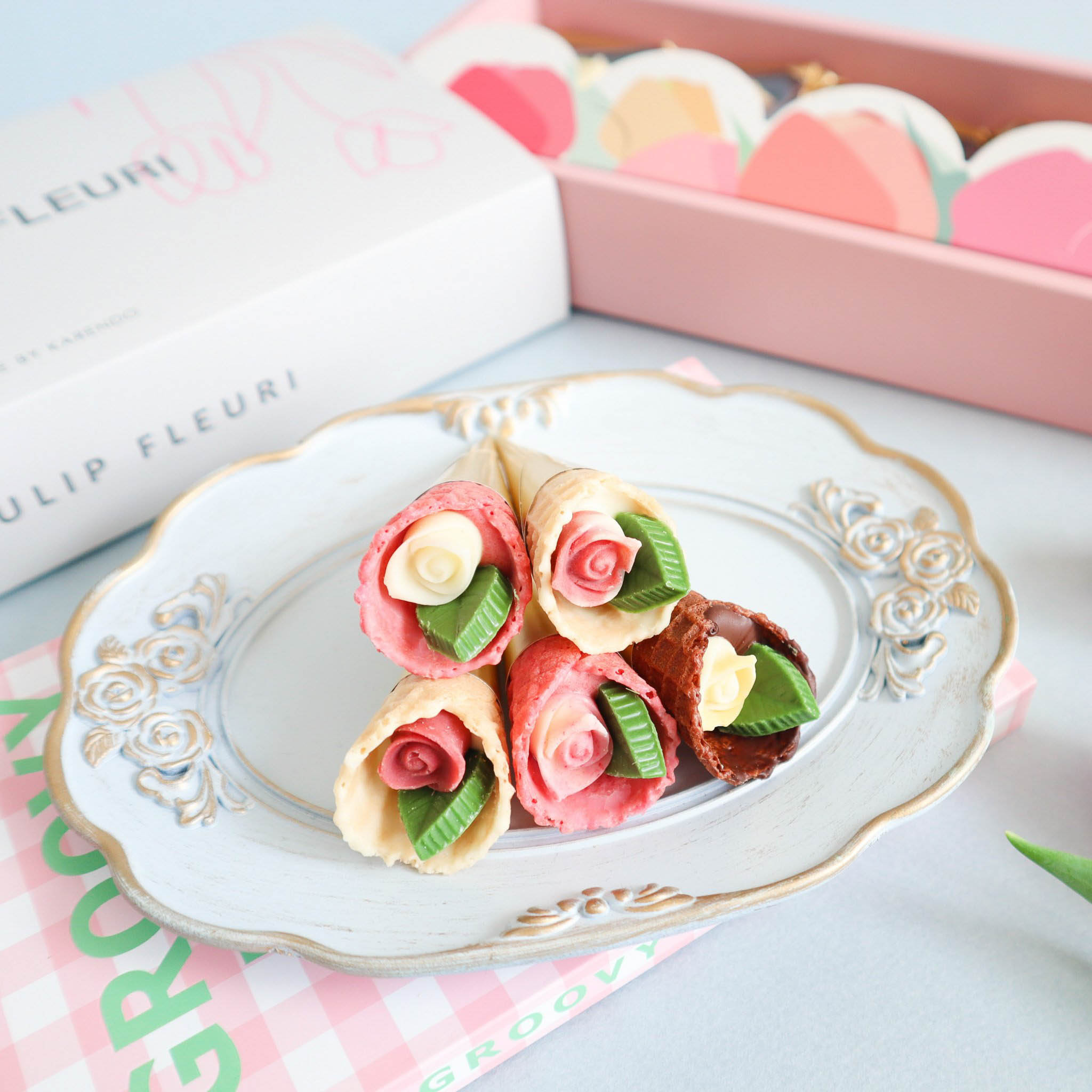 karendo コーン・フルーリ 5本チューリップ | karendo（カレンド）のプレゼント・ギフト通販 | TANP（タンプ）