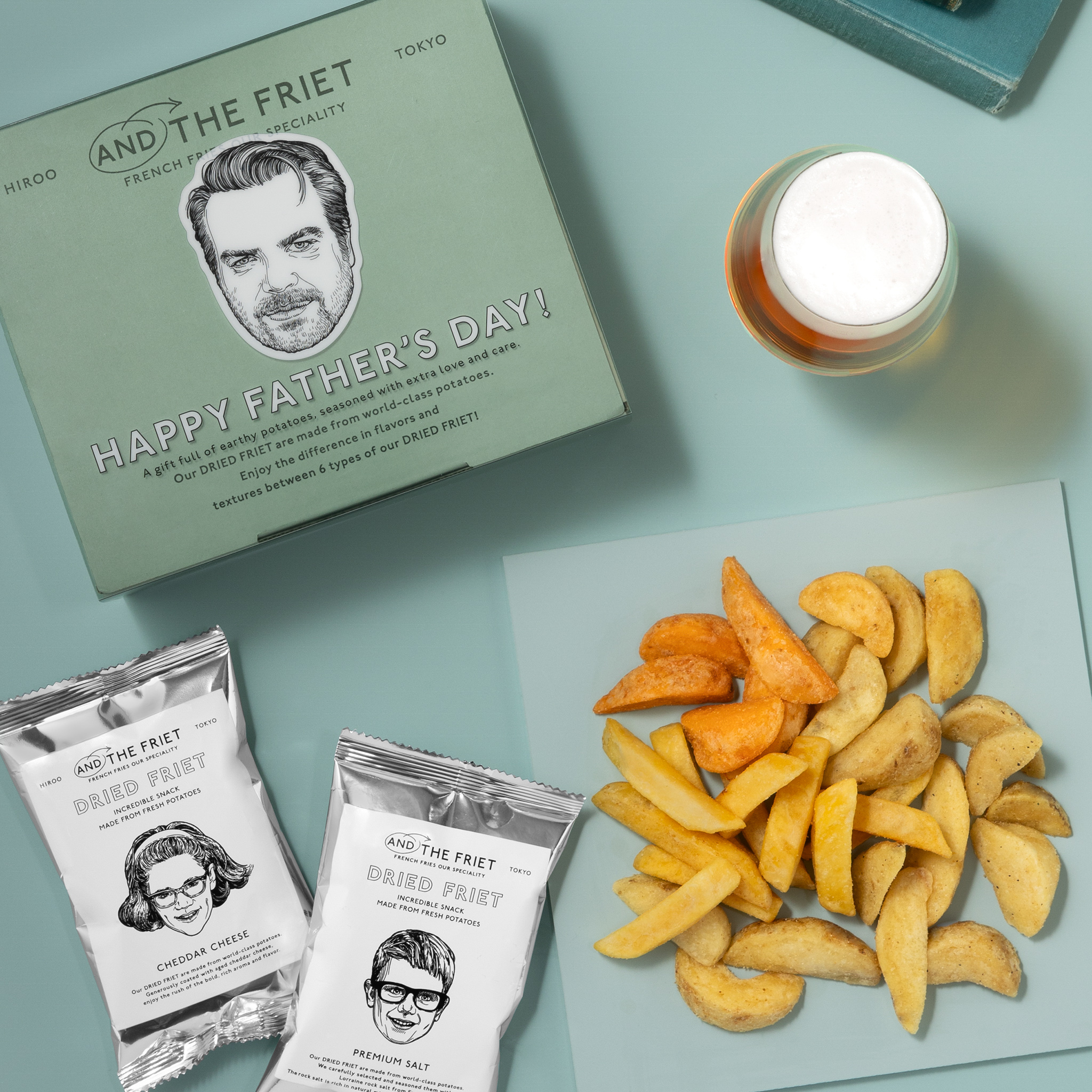 MINI 6-PACK GIFT BOX【FATHER'S DAY】 | AND THE FRIET（アンド ザ フリット）のプレゼント・ギフト通販 | TANP（タンプ）