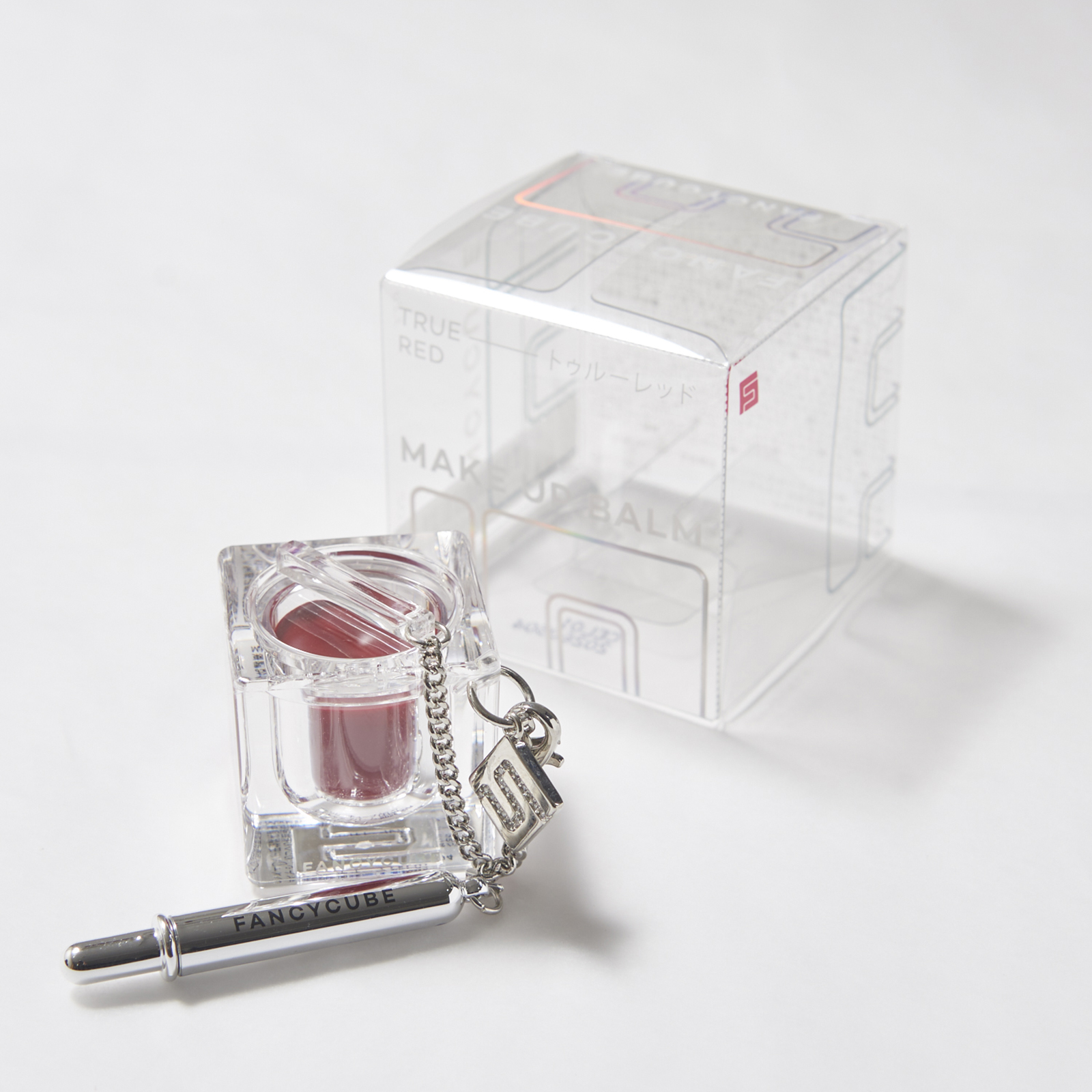 TRUE RED+SILVER LIP BRUSH（リップ＆ブラシセット#TRUE RED） | FANCY CUBE（ファンシーキューブ）の ...