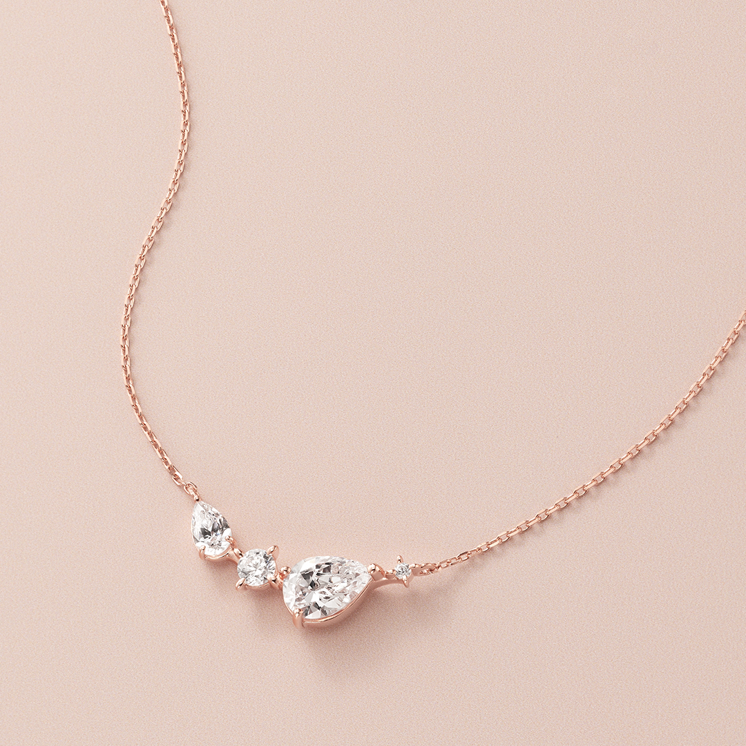 【Winter Limited】 シルバー しずく ネックレス | Canal4℃（カナルヨンドシー）のプレゼント・ギフト通販 | TANP（タンプ）